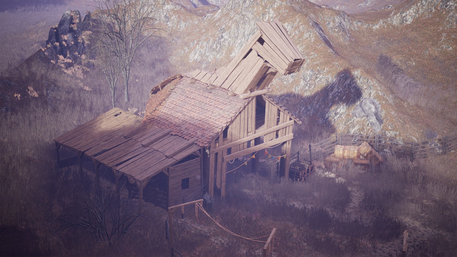 Log Cabin Modular Pack 200 Assets 3D Model - TurboSquid 2192433