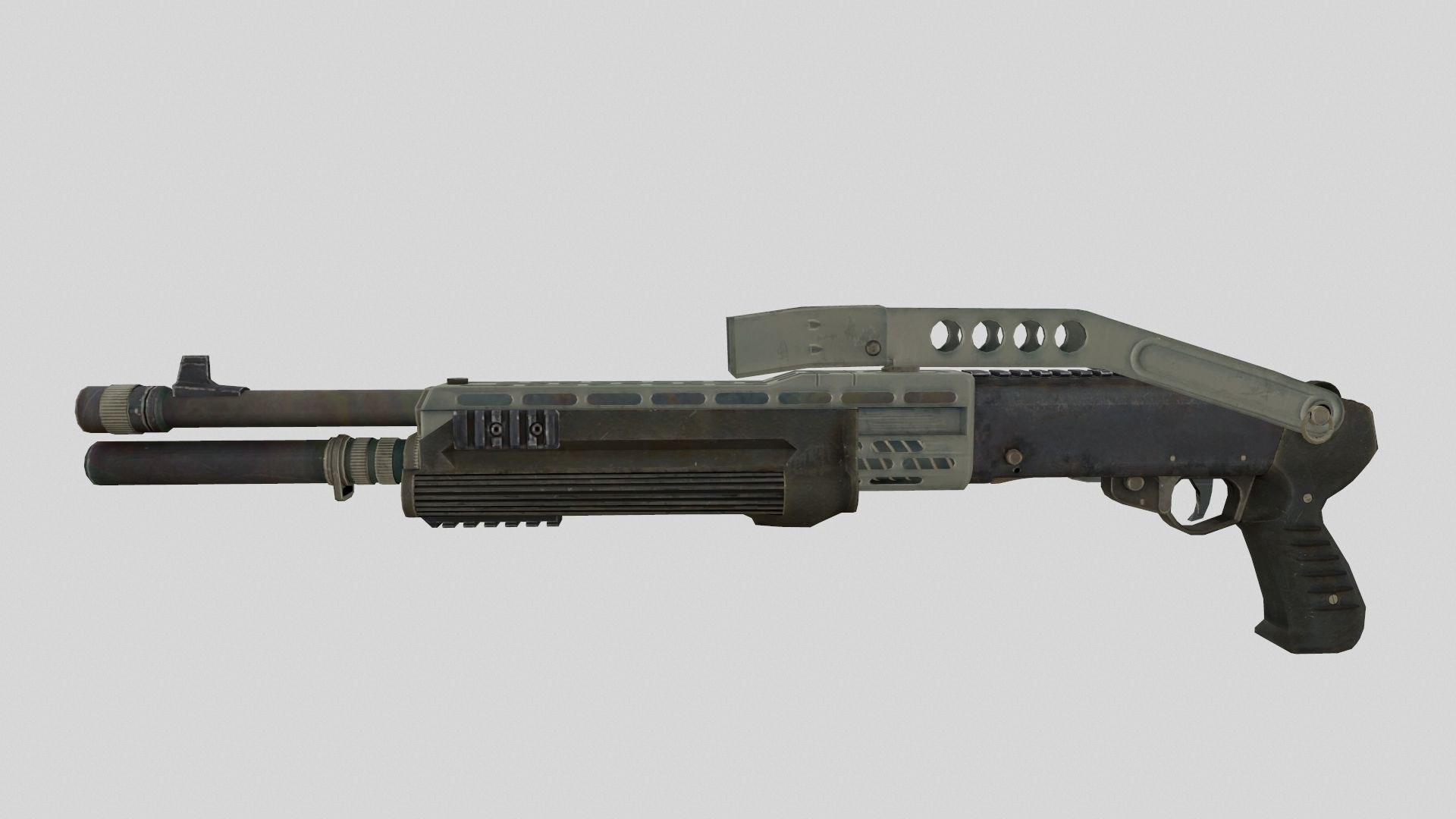 Spas 12 3D model - TurboSquid 1537907