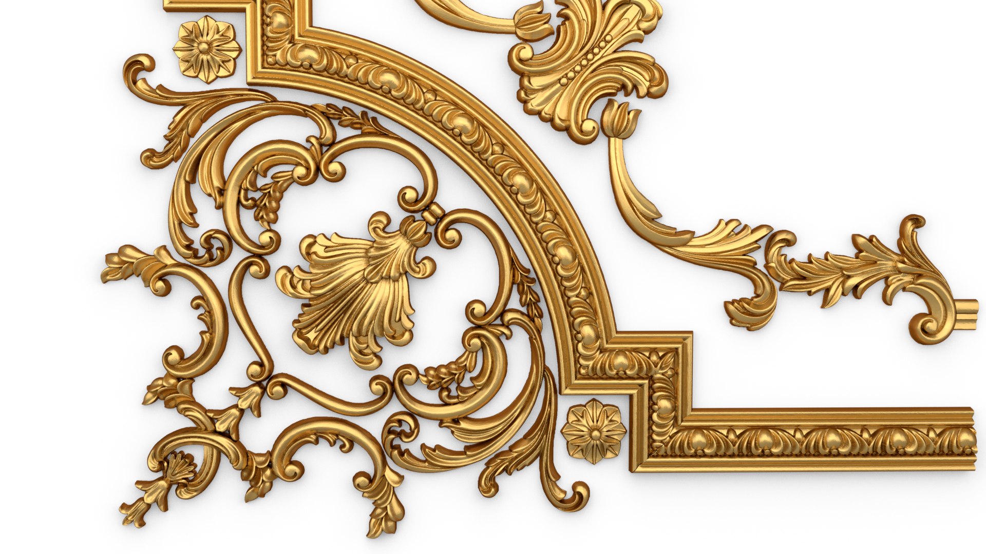 3D Model Ornament Classic Decor - TurboSquid 1675576