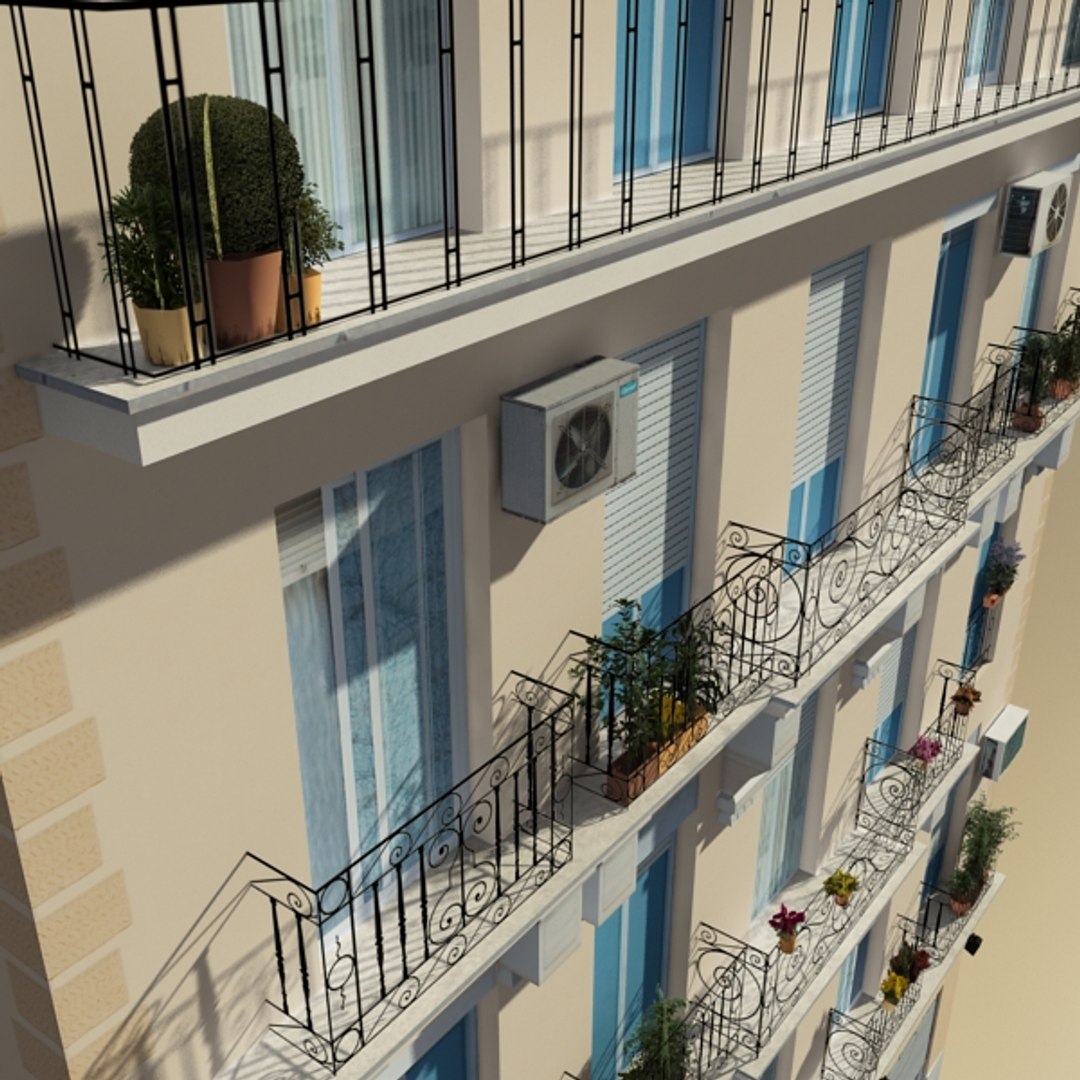 3d Model Photorealistic Building 18