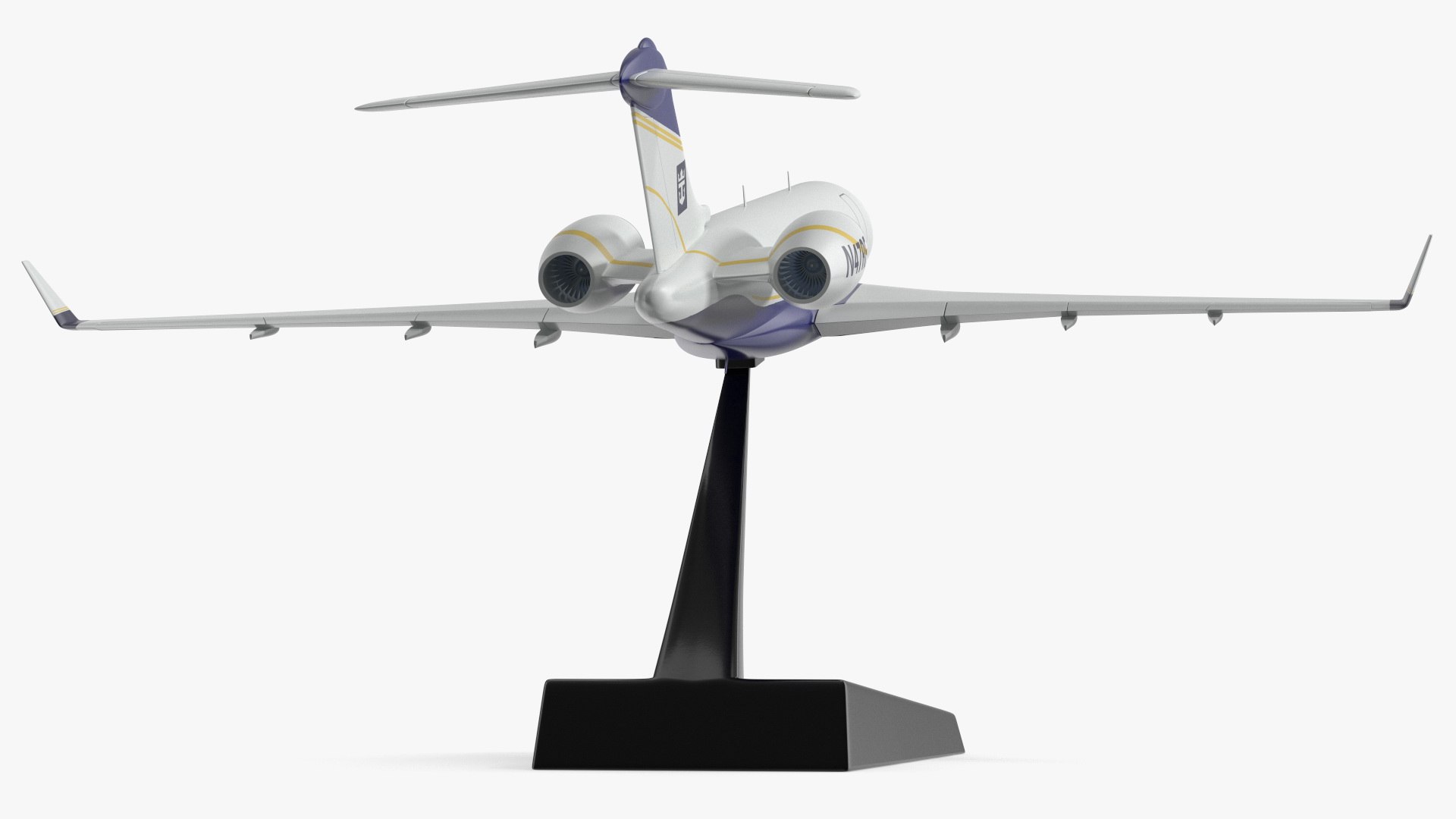 Bombardier Global 6000 Scale Model with Stand 3D - TurboSquid 1771465