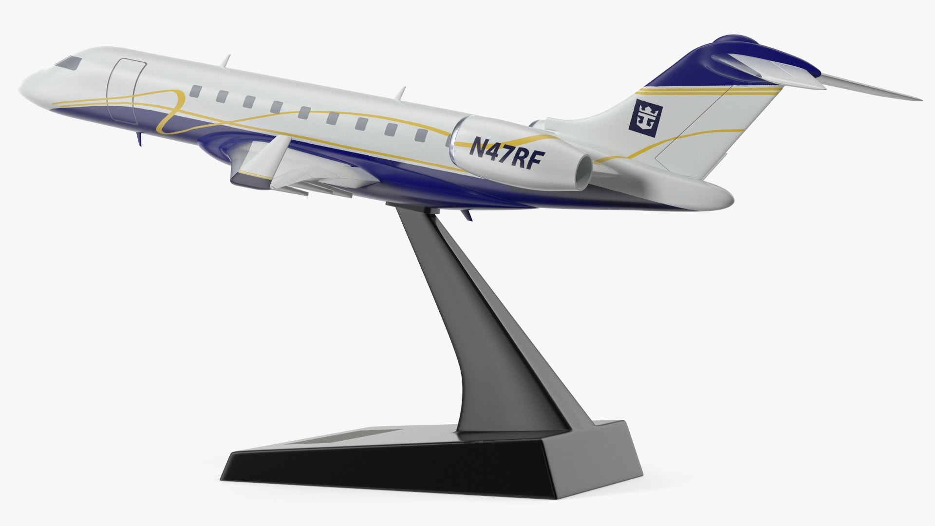 Bombardier Global 6000 Scale Model with Stand 3D - TurboSquid 1771465