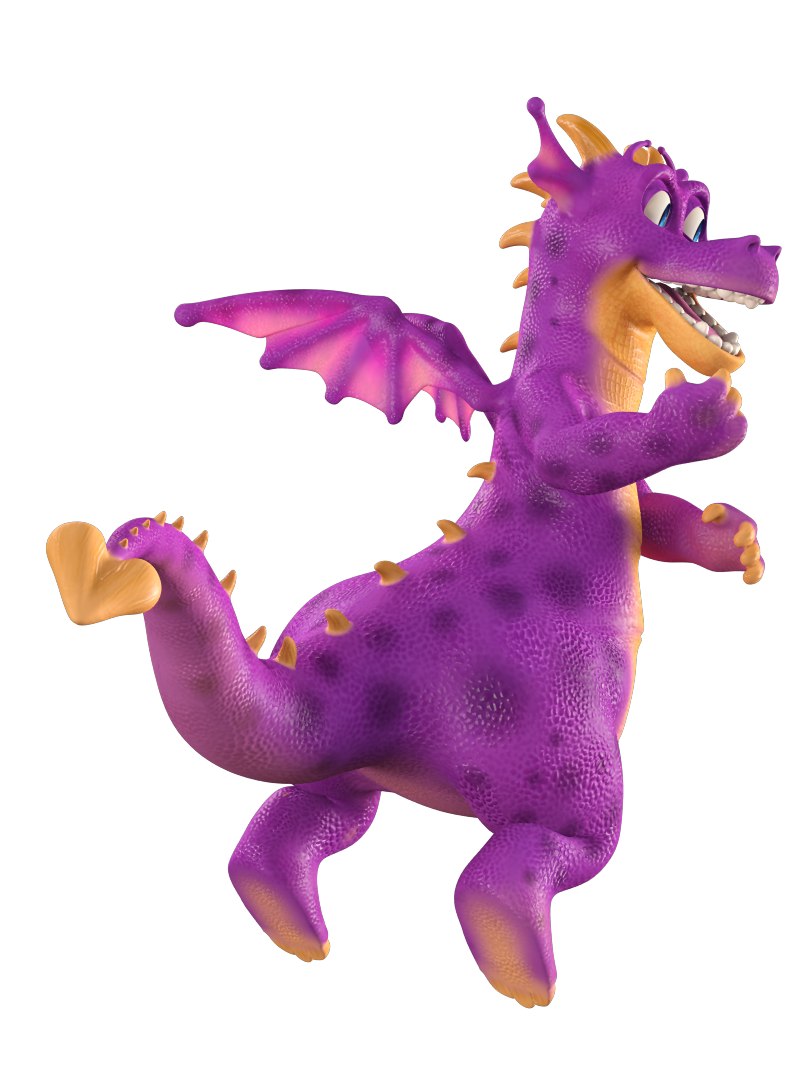 3D Model Dragon Childish - TurboSquid 1284941