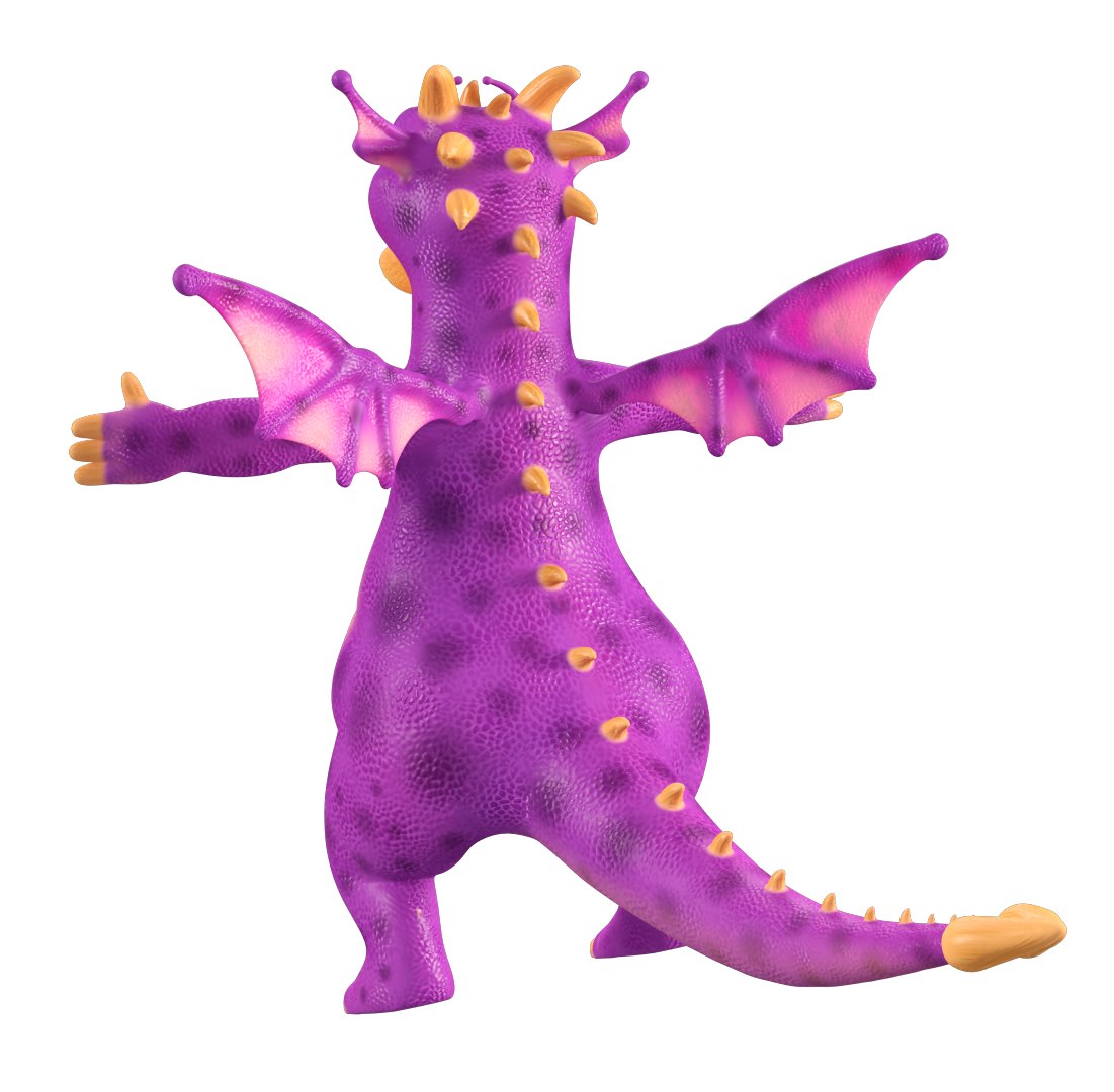 3D Model Dragon Childish - TurboSquid 1284941