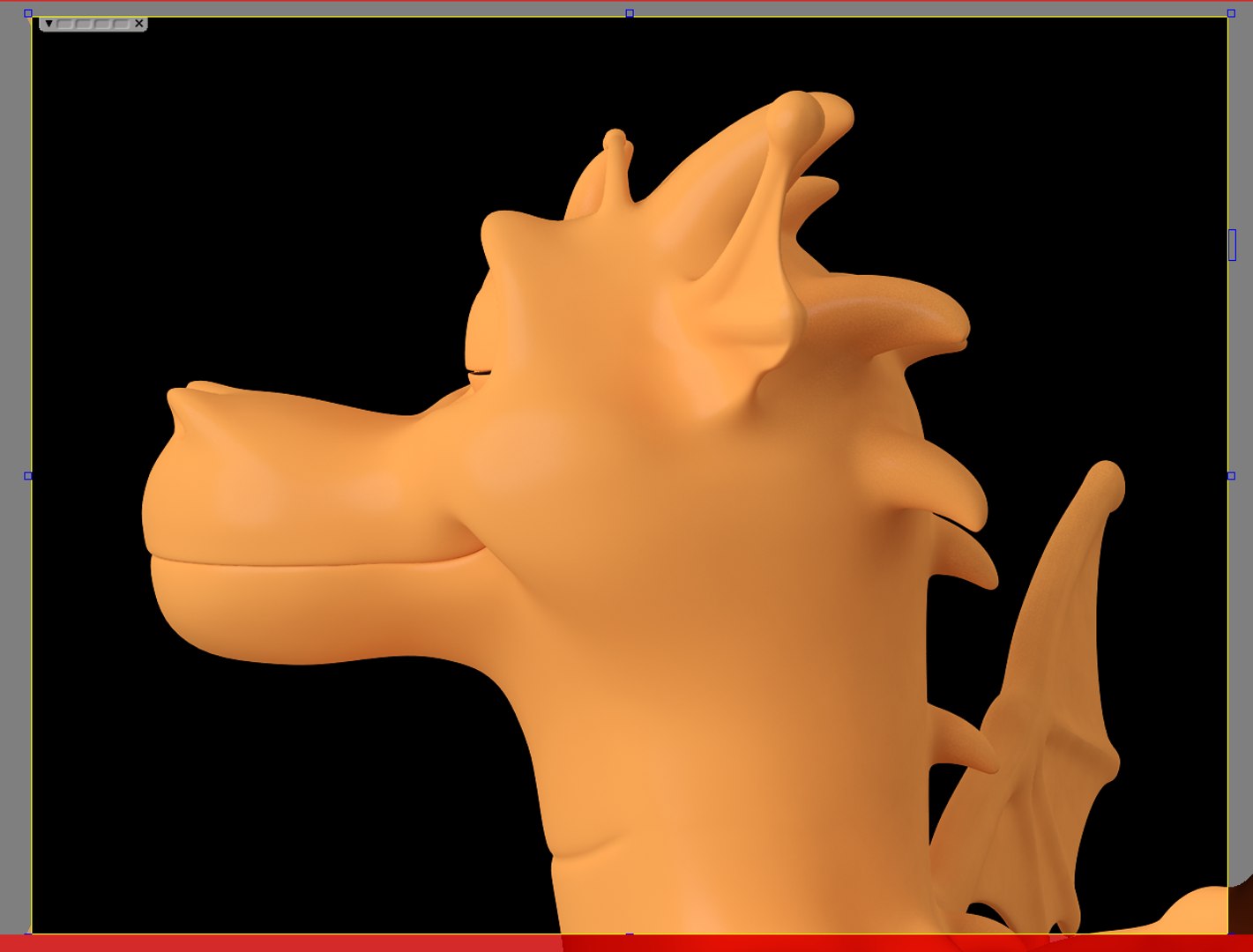 3D Model Dragon Childish - TurboSquid 1284941