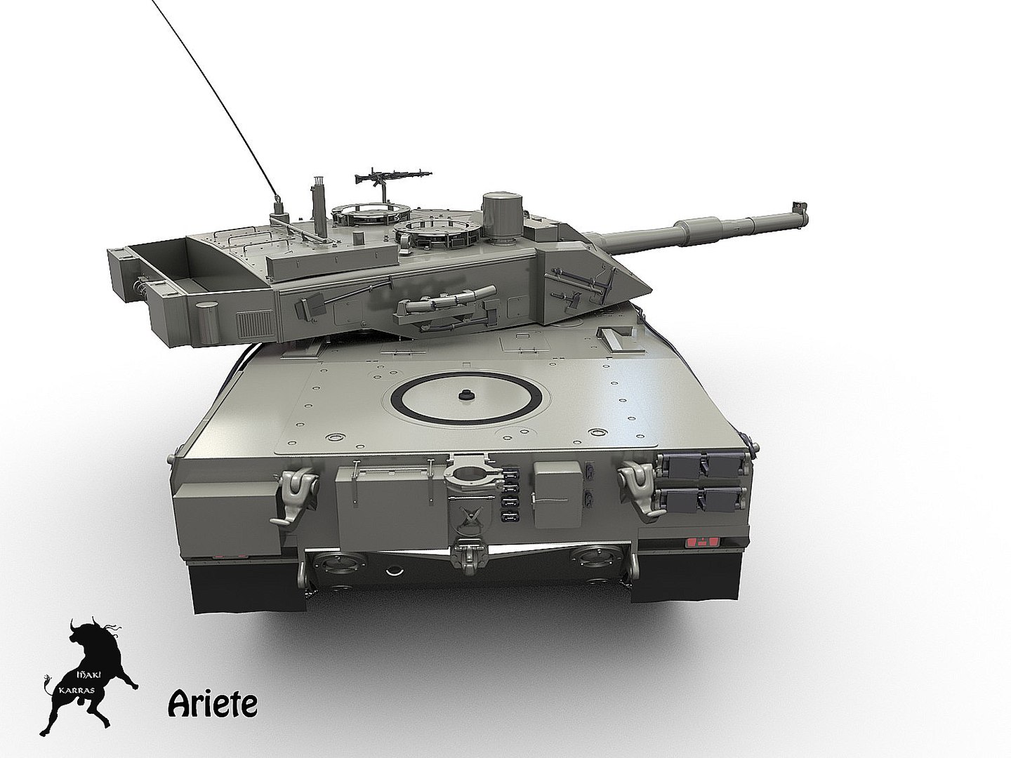 3ds max tank ariete