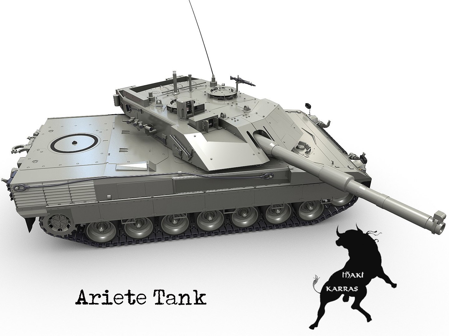 3ds max tank ariete