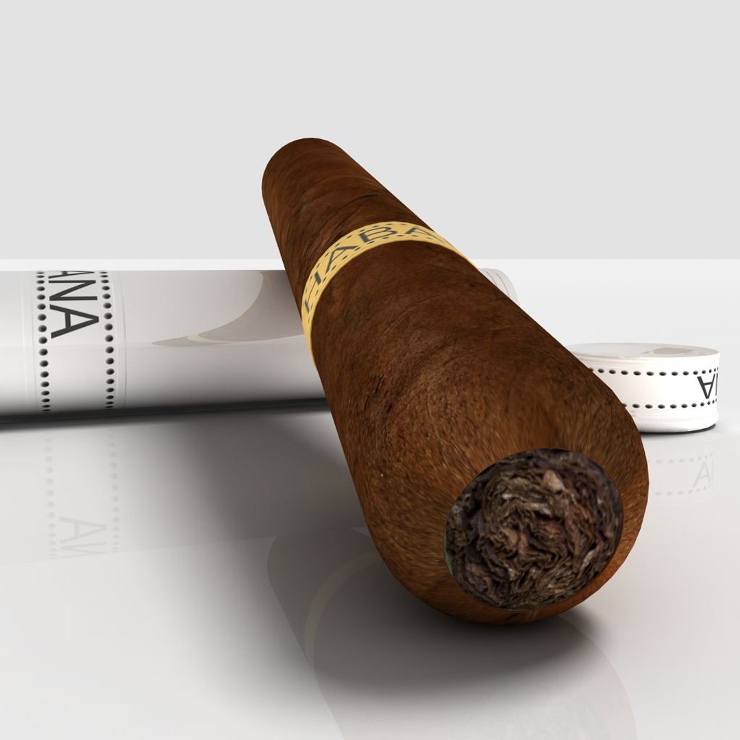 3d Model Cigars Havana Materials