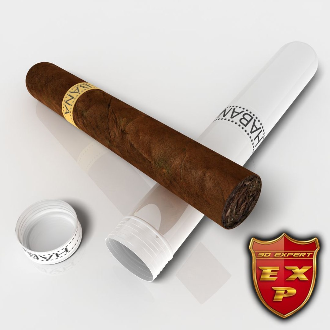 3d Model Cigars Havana Materials