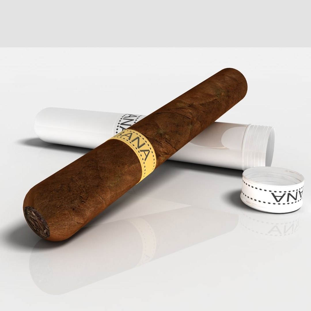 3d Model Cigars Havana Materials