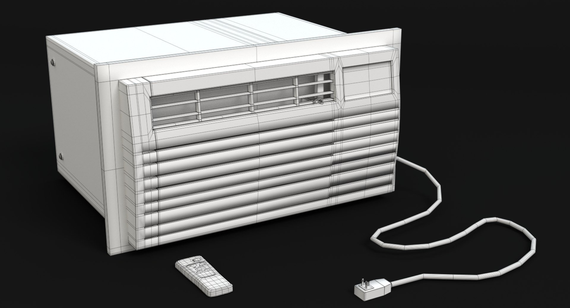 Air Conditioner 3D Model - TurboSquid 1169553