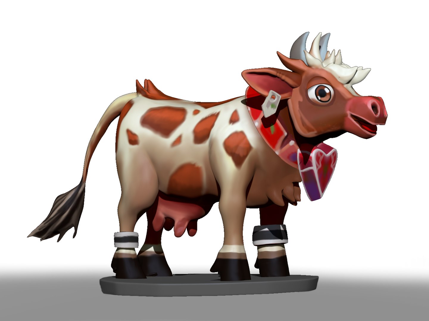 3D model cow livestock animal - TurboSquid 1671912