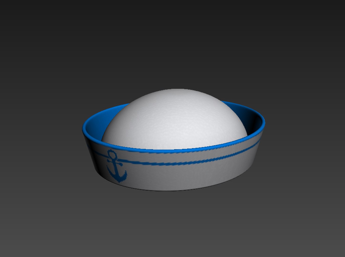 3D Sailor Hat - TurboSquid 1398480