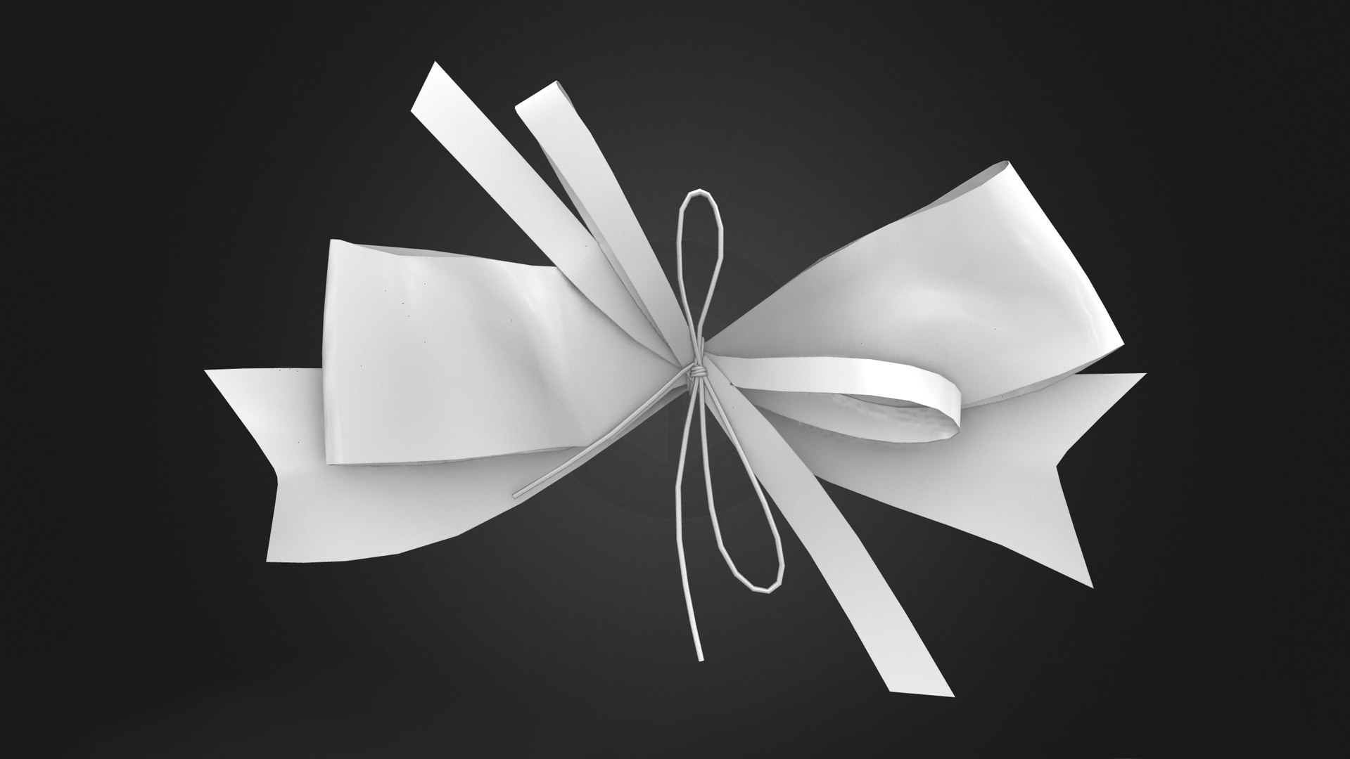 Bow Ribbon 3D Model - TurboSquid 1820221