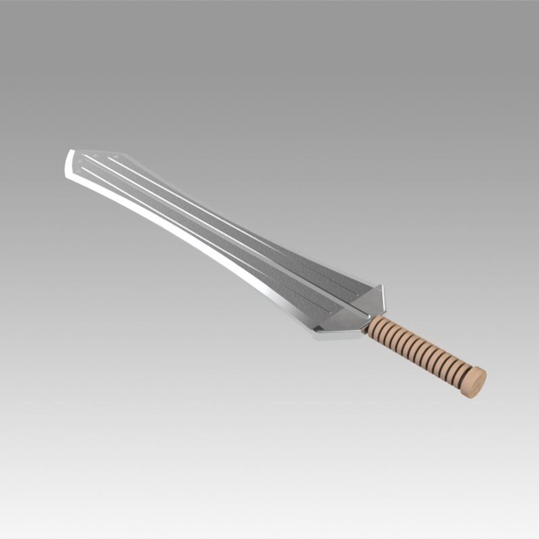 Sword Erik Killmonger Movie 3D Model - TurboSquid 1310163