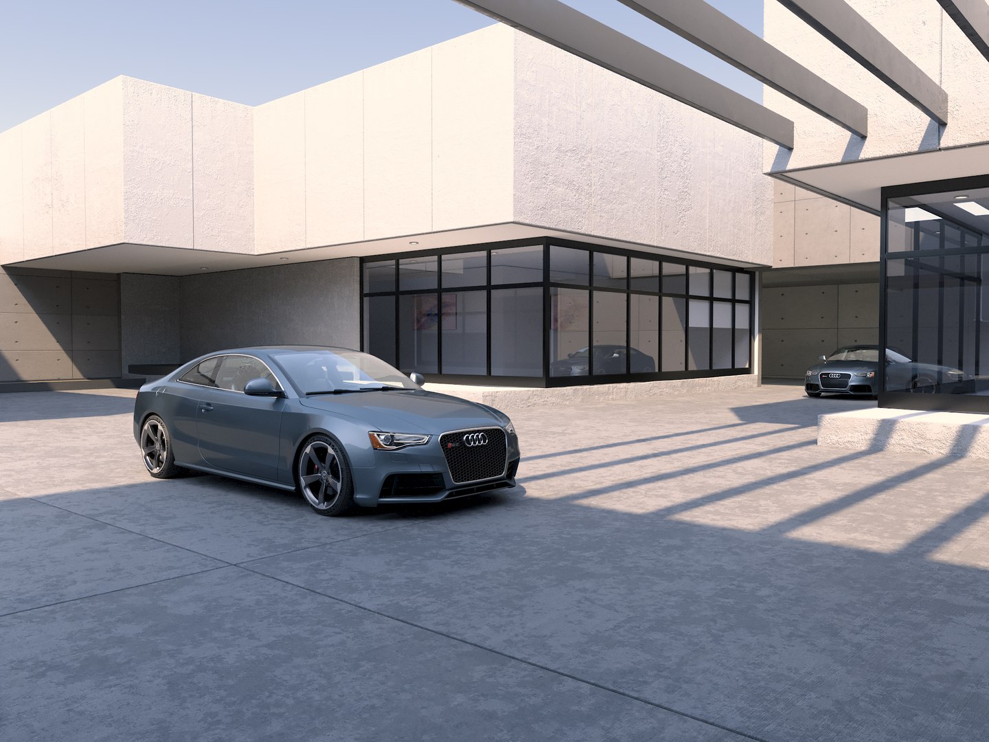 Exterior Scene 05 Audi 3D - TurboSquid 1451896