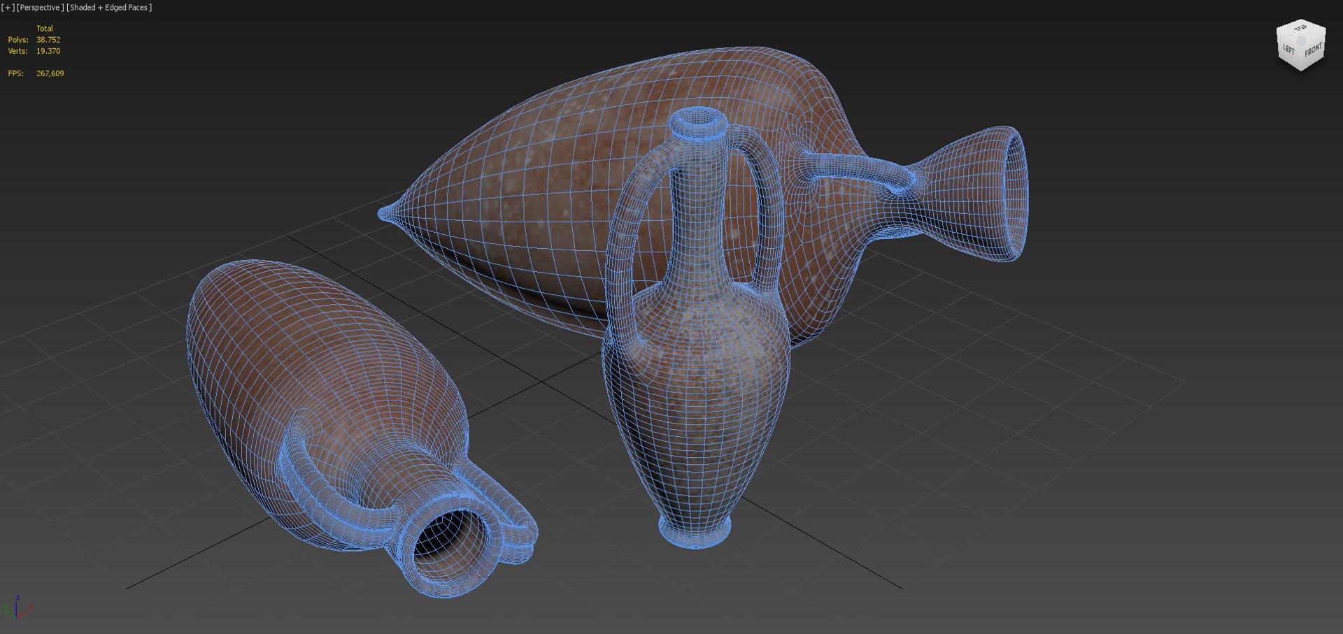 3D model amphoras ancient - TurboSquid 1608476
