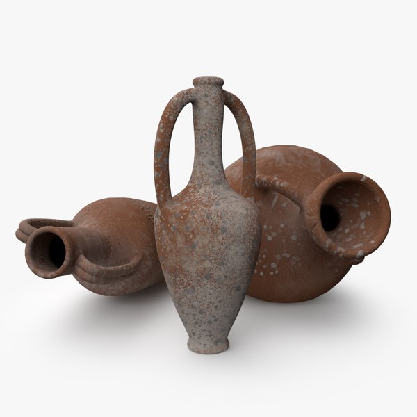 3d amphora model
