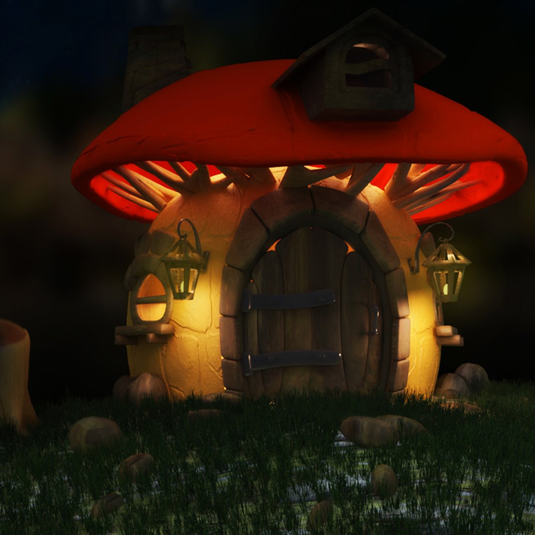 Toon Cartoon House 3d 3ds