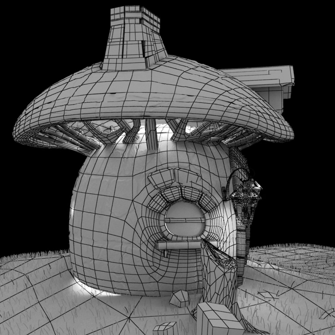 Toon Cartoon House 3d 3ds