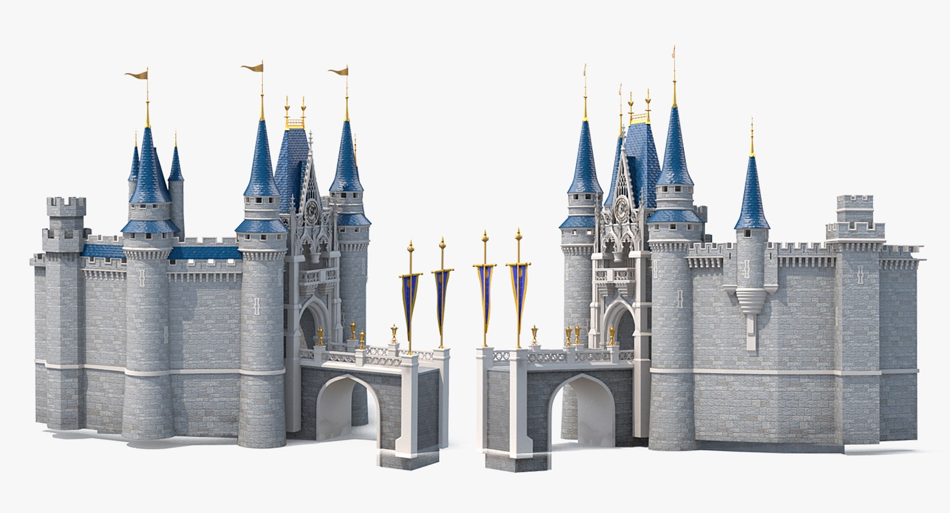 Castle Entrance 3D - TurboSquid 1439030