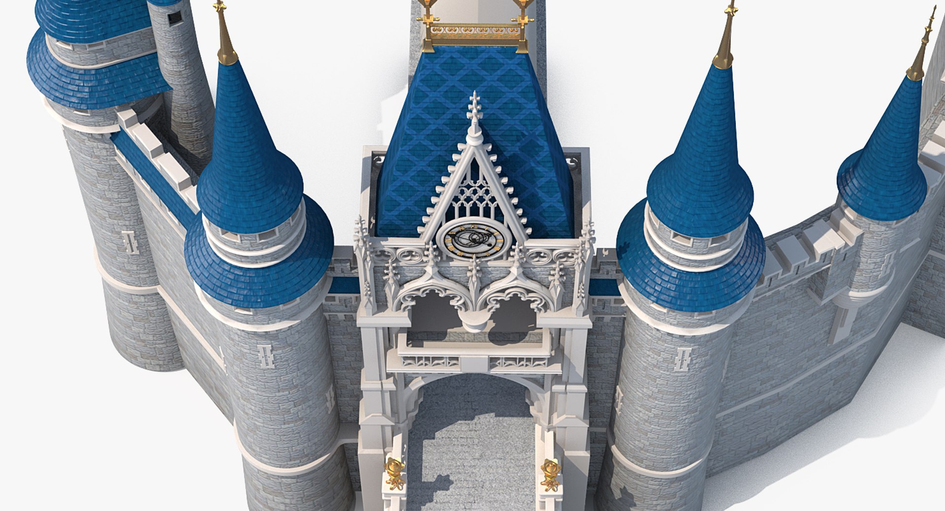Castle Entrance 3D - TurboSquid 1439030