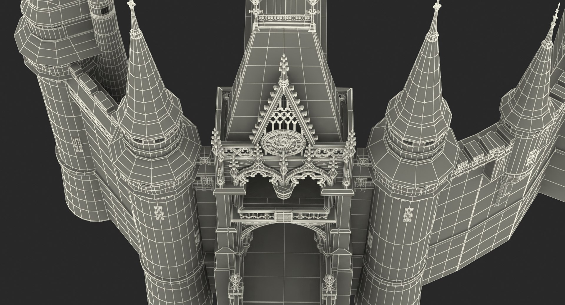 Castle entrance 3D - TurboSquid 1439030
