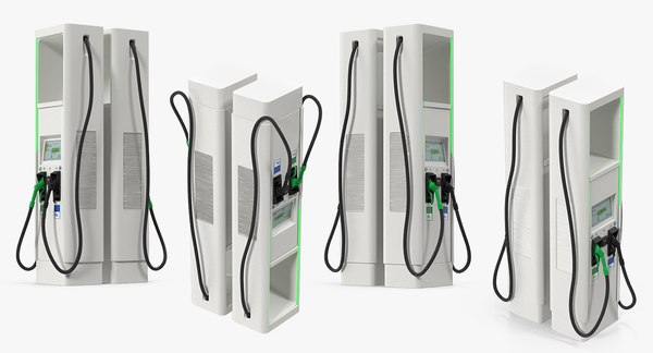 Ev charger charging 3D model - TurboSquid 1407638