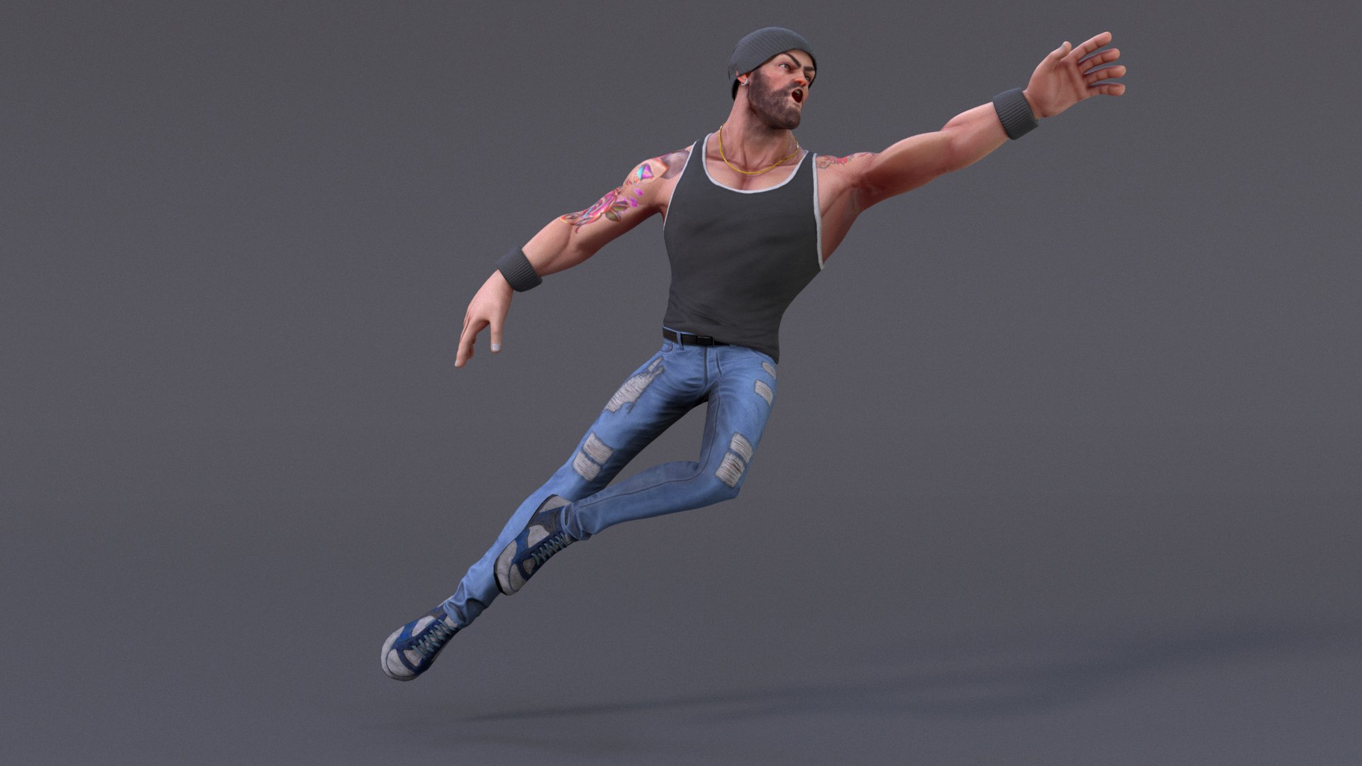 3D James Cartoon Rig V2 - TurboSquid 2122634