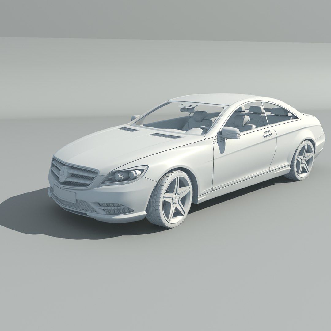 3d 2011 Mercedes Benz Cl