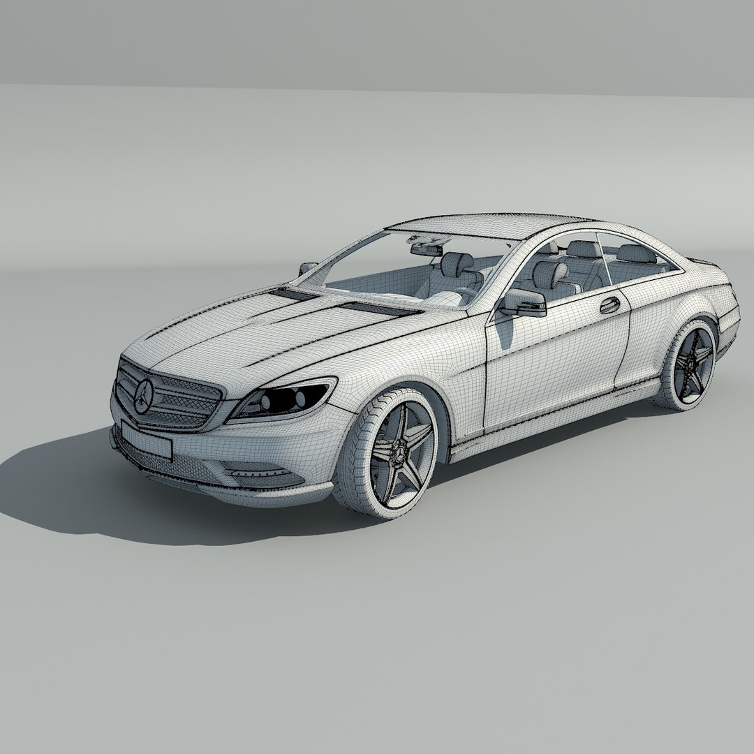 3d 2011 Mercedes Benz Cl