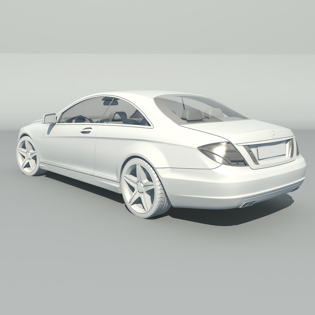 3d 2011 Mercedes Benz Cl