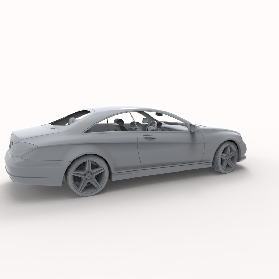 3d 2011 Mercedes Benz Cl