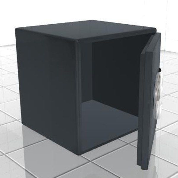 free safe 3d model
