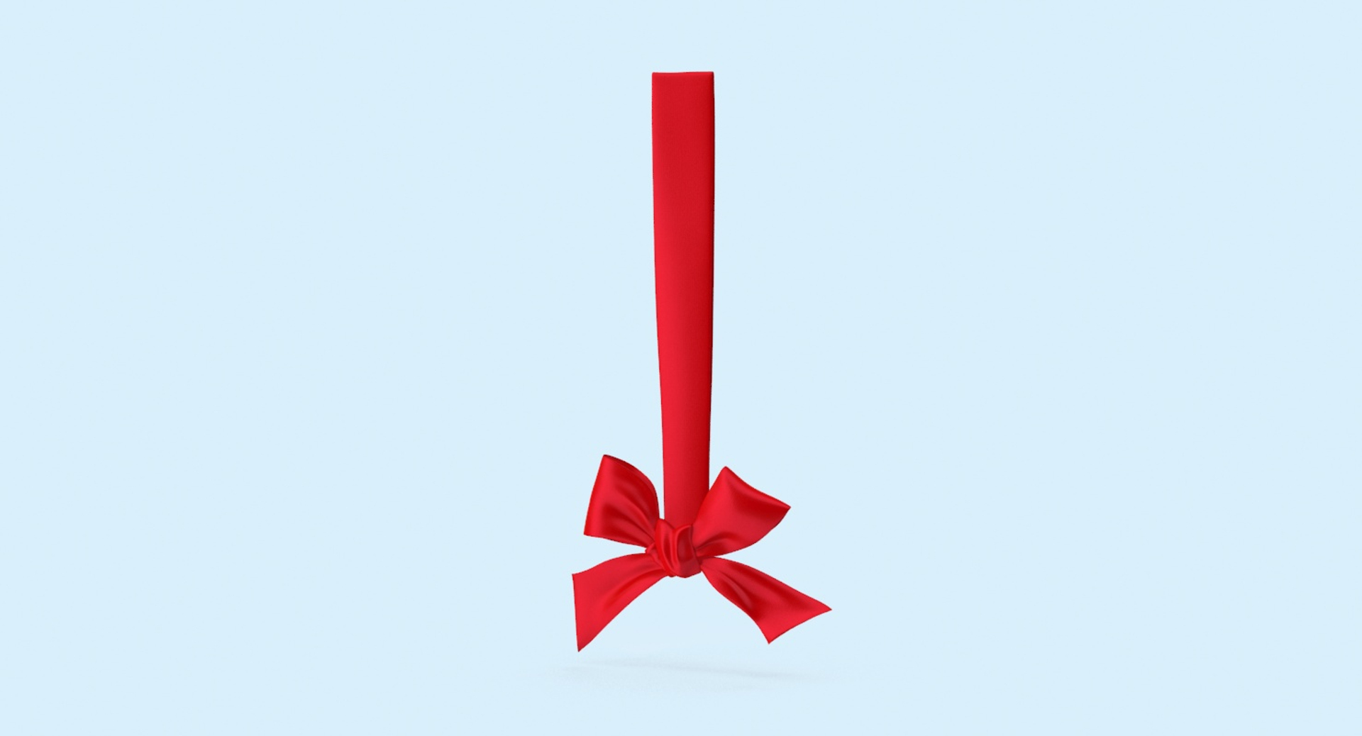 Ribbon Hanging 3d Model