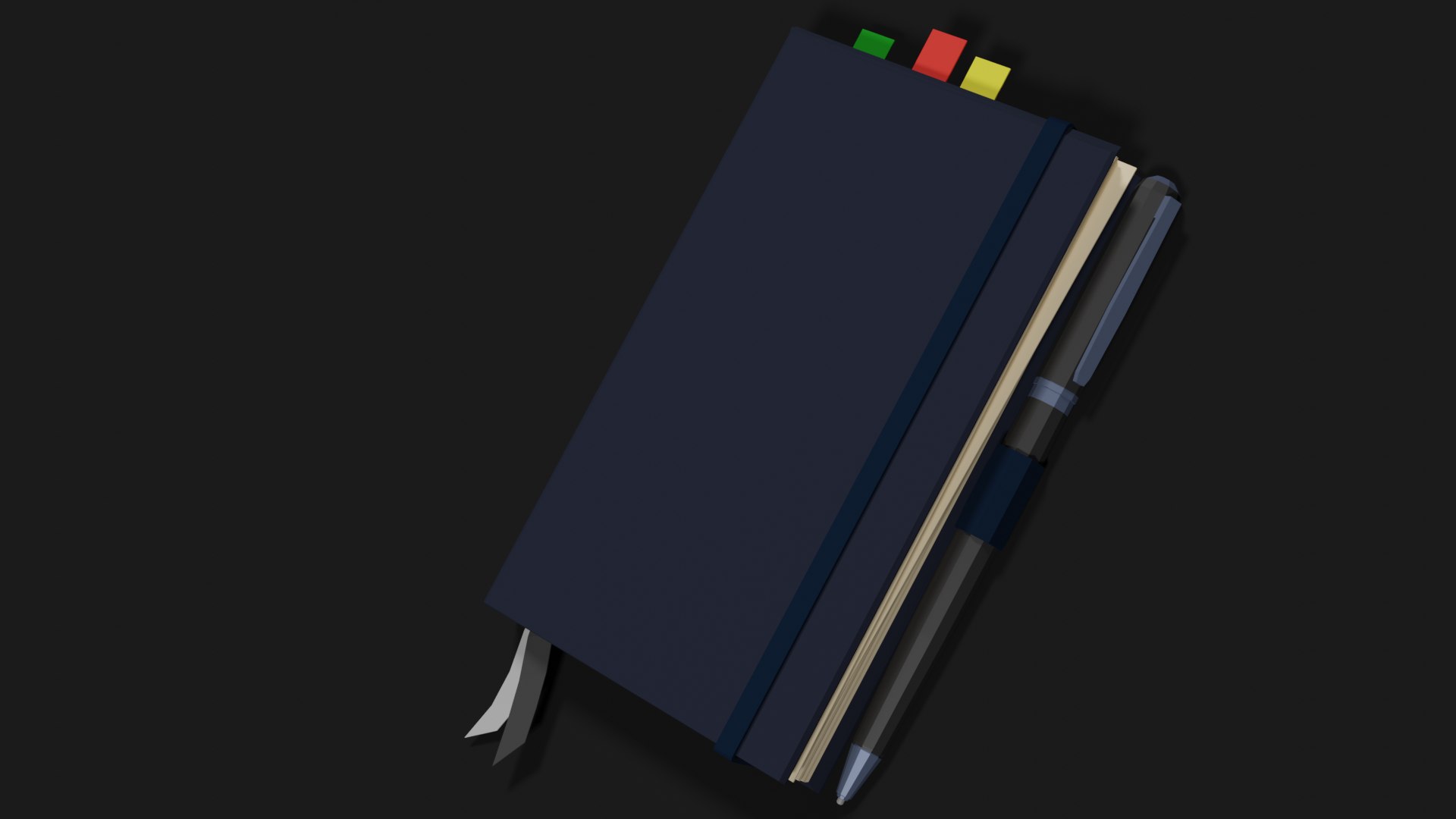 Lowpoly Notebook model - TurboSquid 1734859