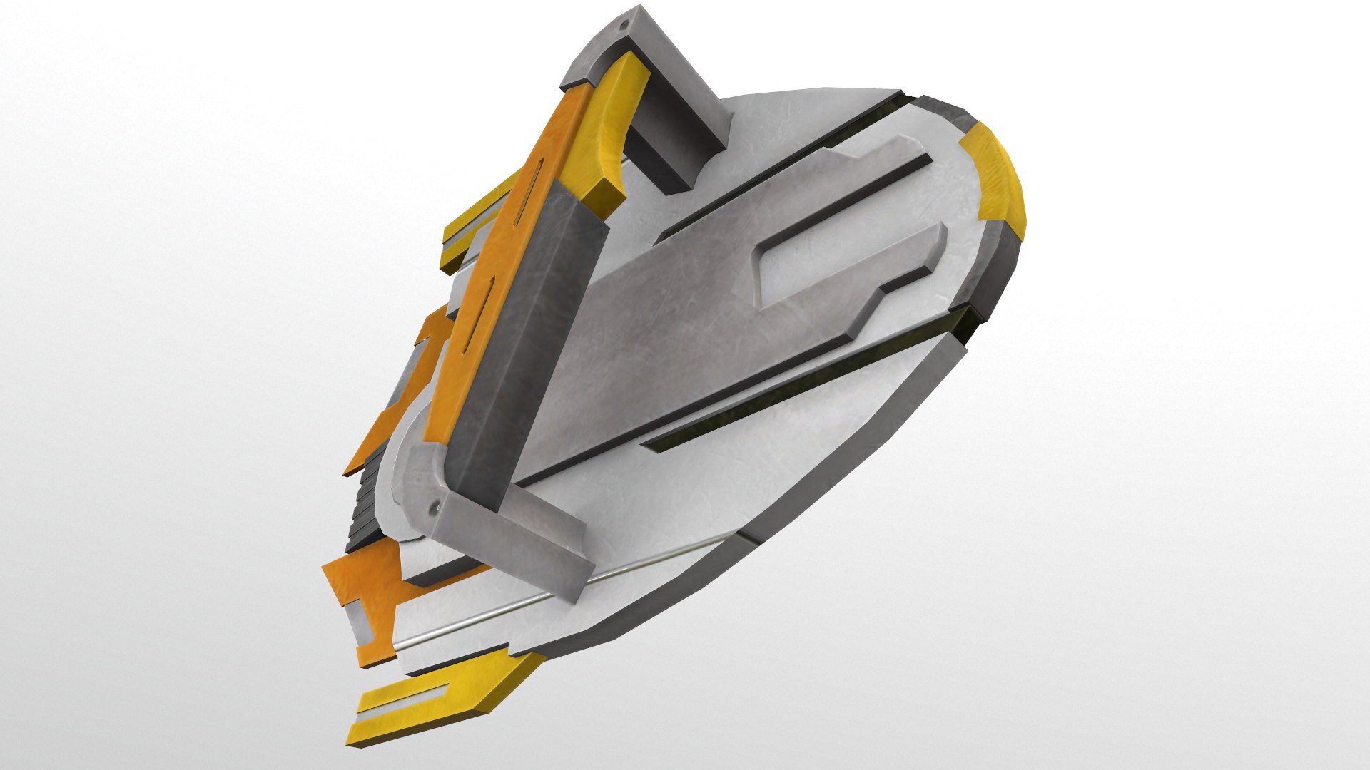 3D Model Sikousei Shield Level 5 - TurboSquid 2200950