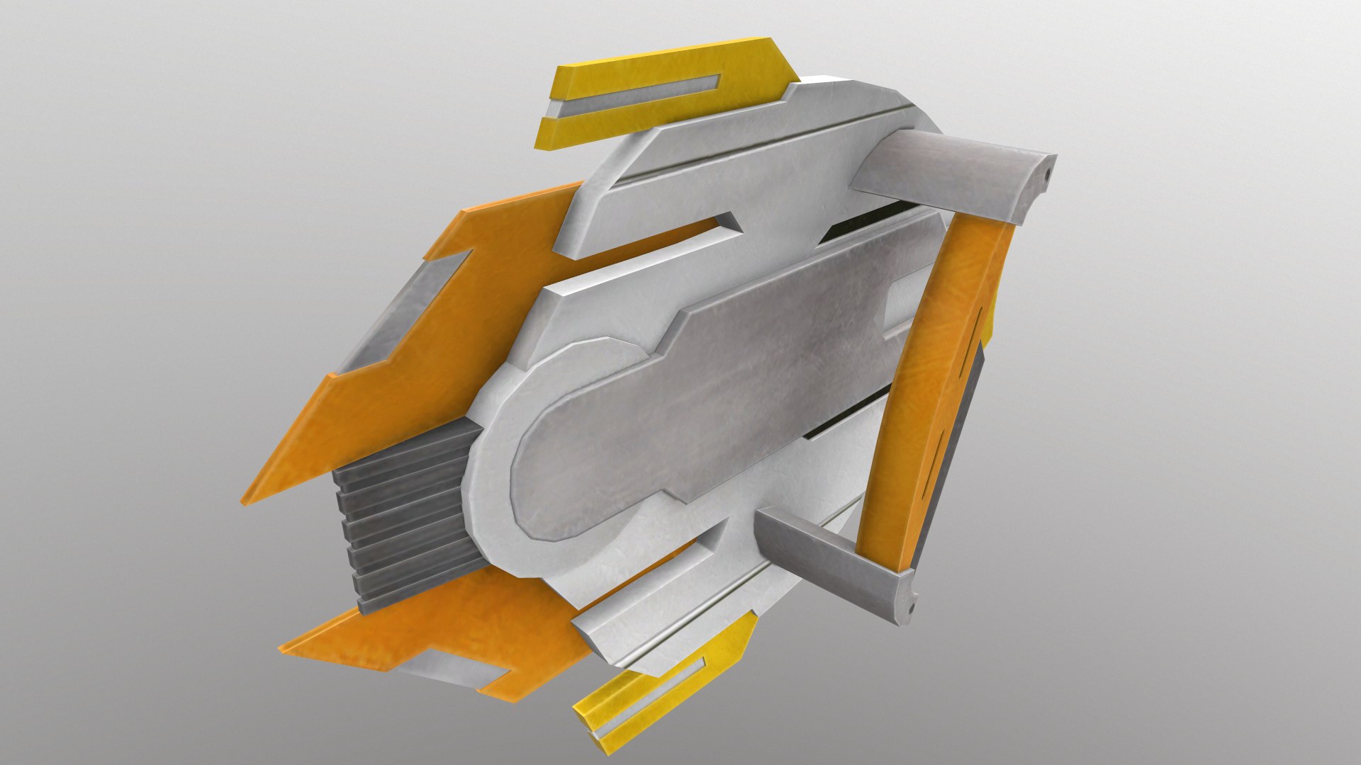 3D Model Sikousei Shield Level 5 - TurboSquid 2200950