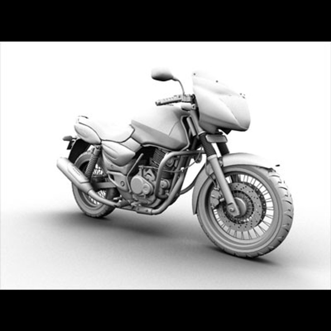 3d Model Bajaj Pulsar Motorcycle