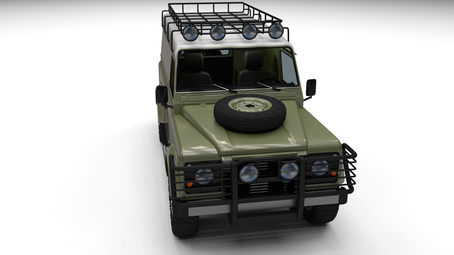 Land Rover Defender 110 3d Obj