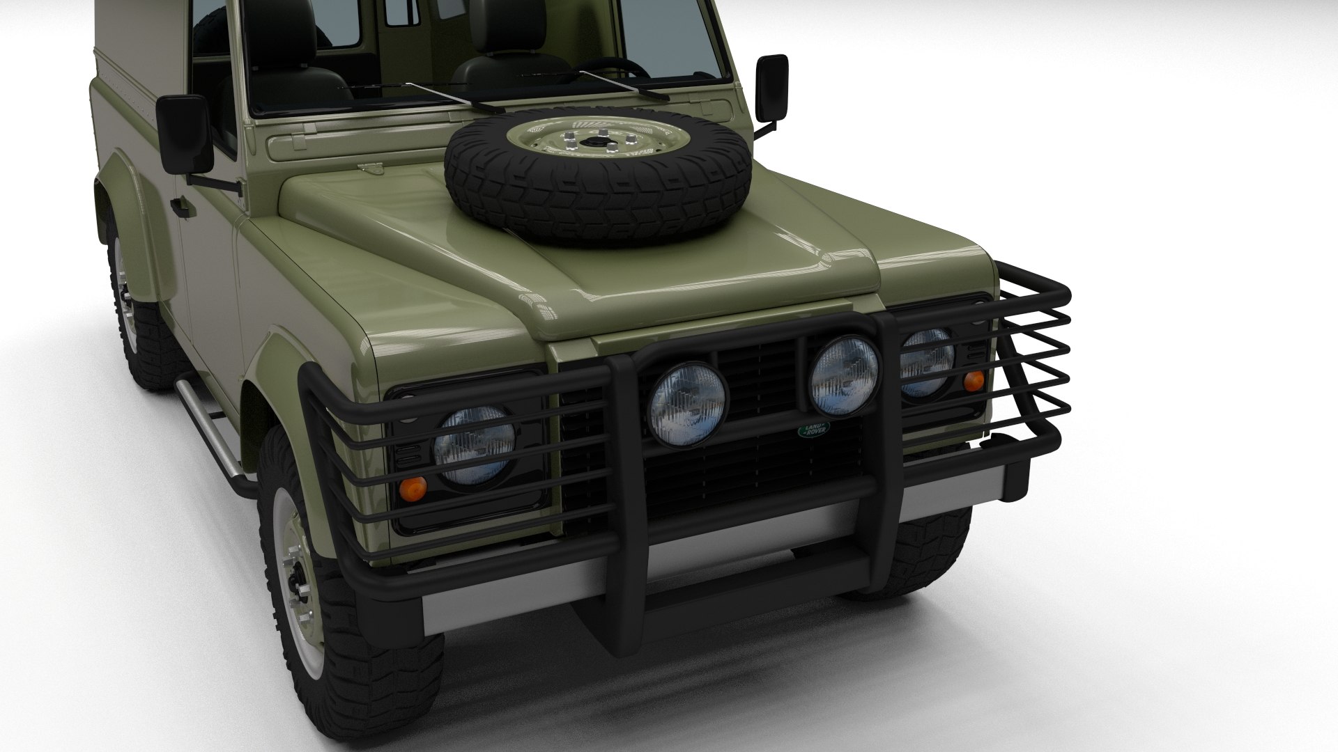 Land Rover Defender 110 3d Obj