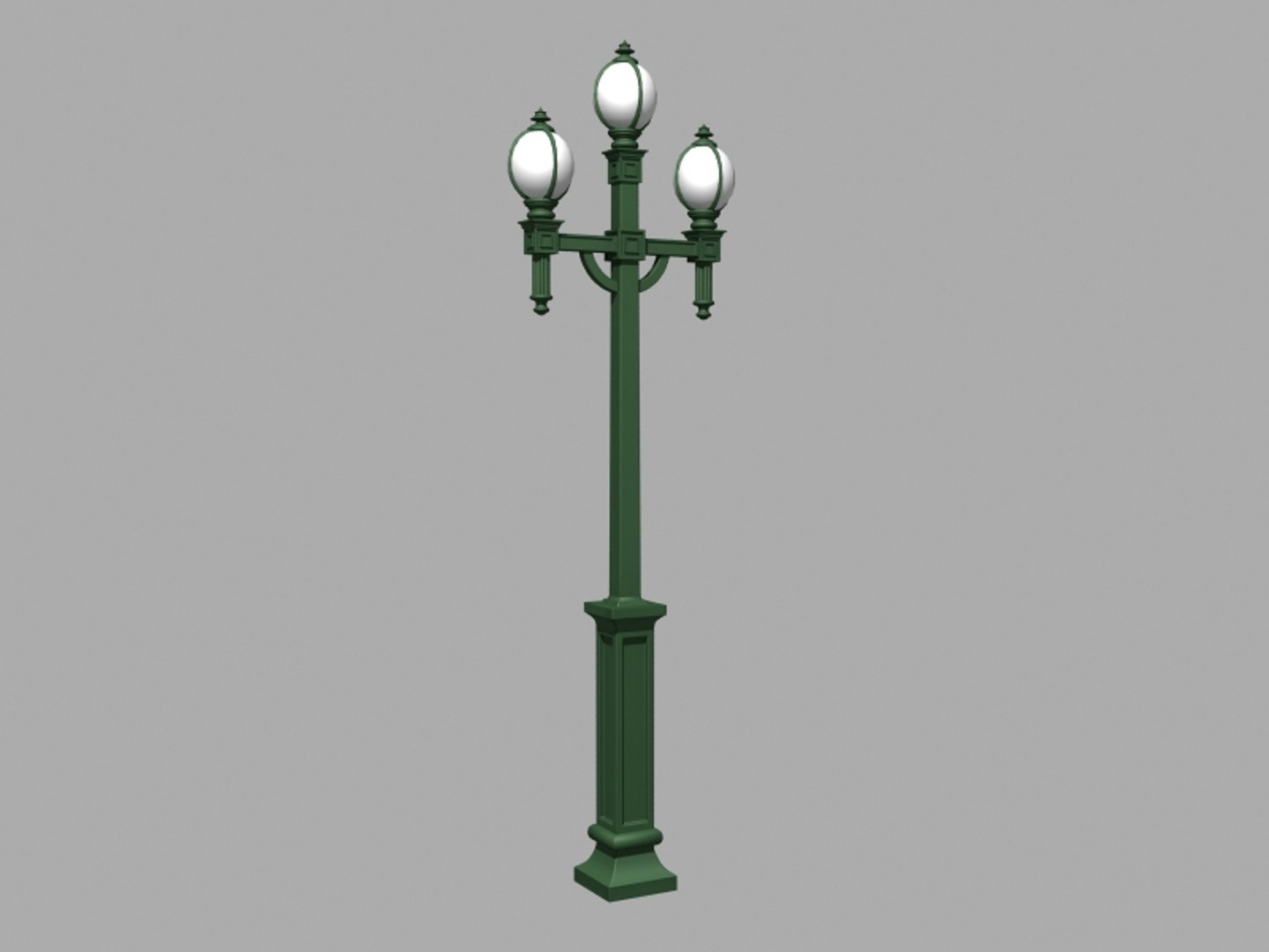 3d model lamp post