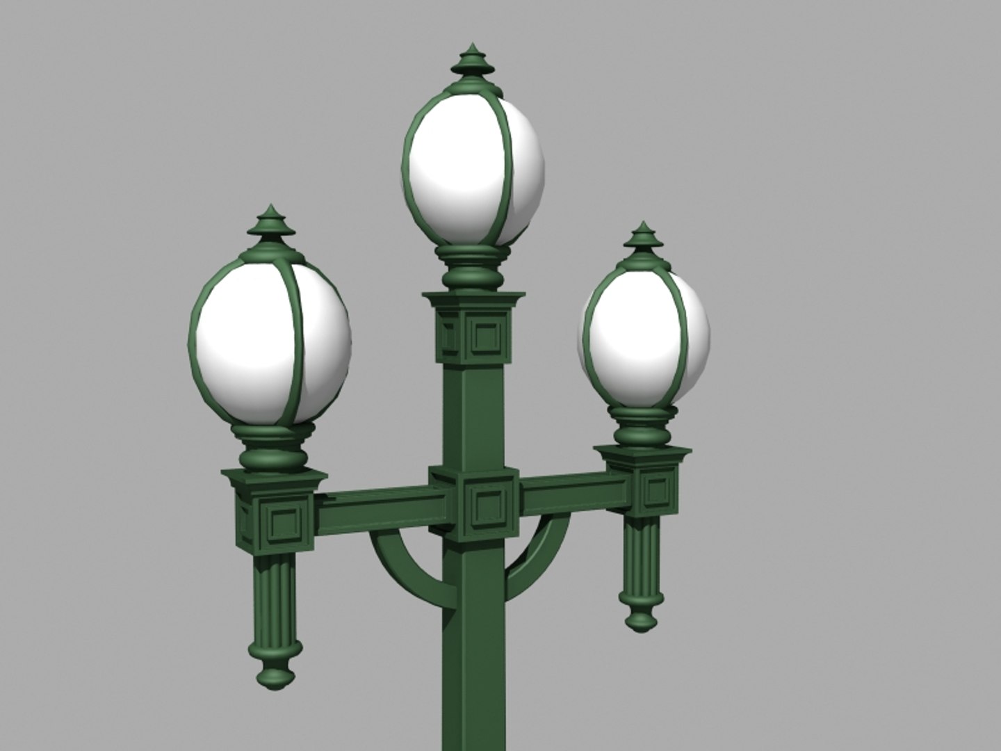 3d model lamp post