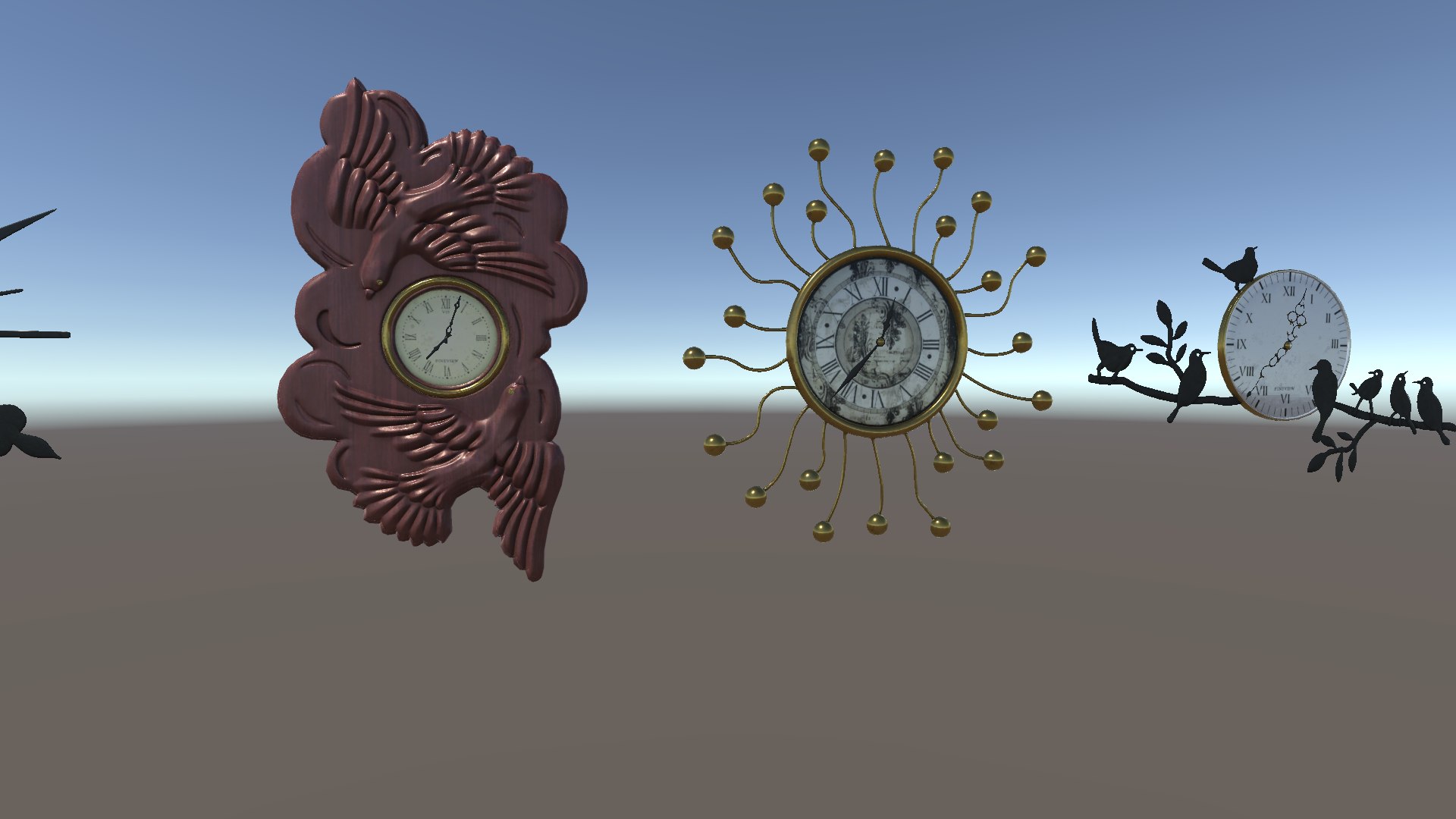 Giant PBR Vintage Clocks Collection 3D Model - TurboSquid 1979637