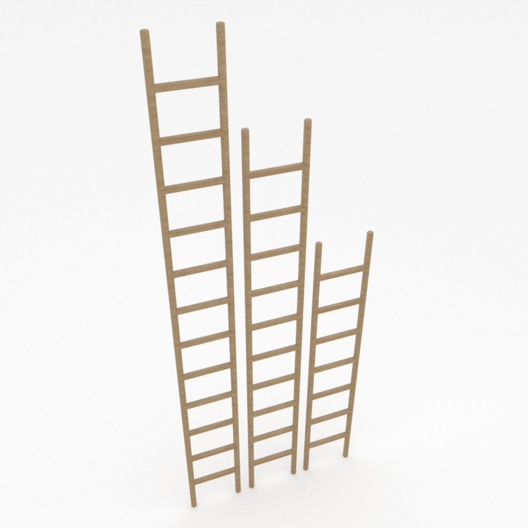 Ladders Industrial Tools 3D Model - TurboSquid 1659104