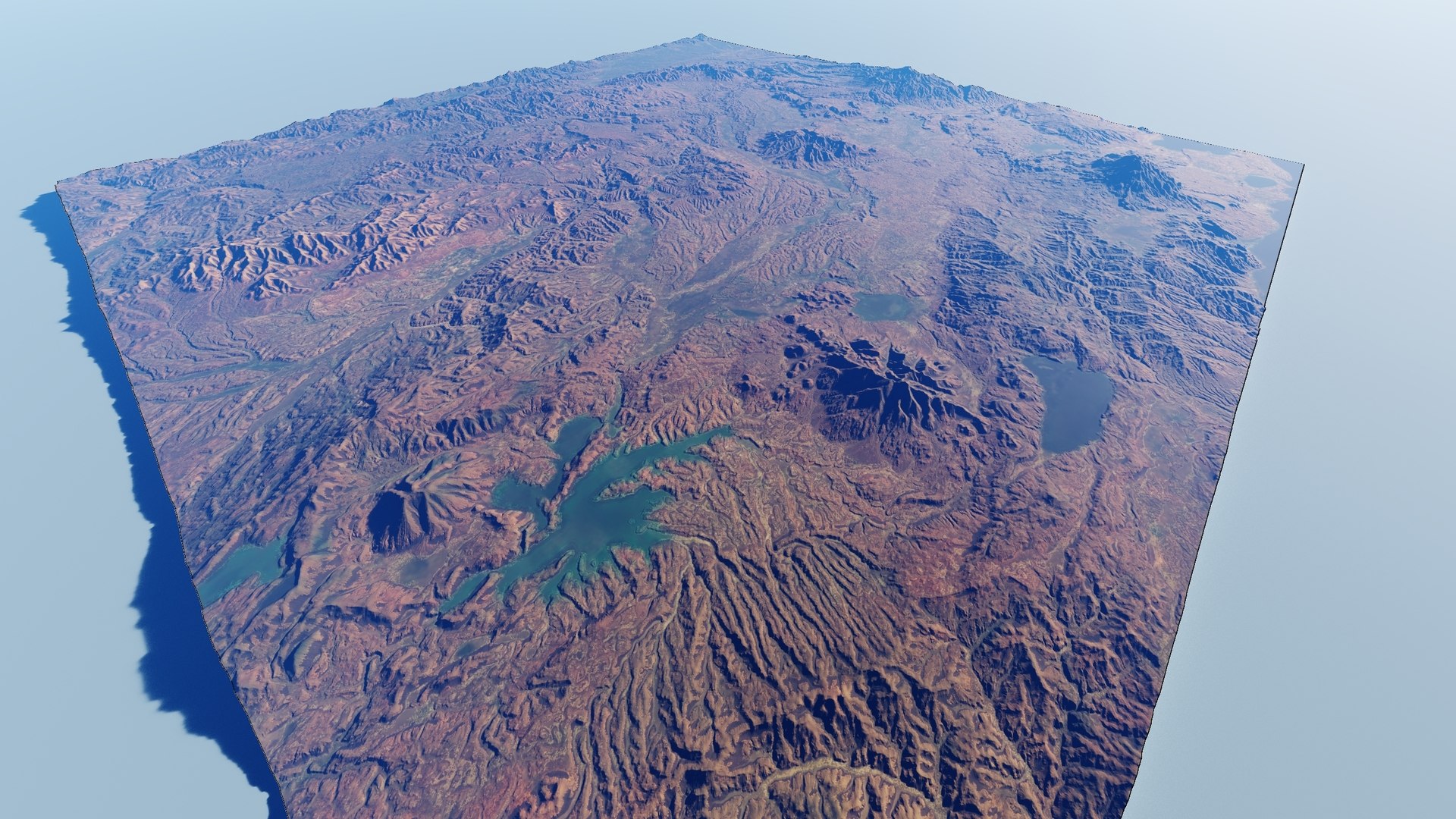 3D Real World Terrain 12 - TurboSquid 2201640