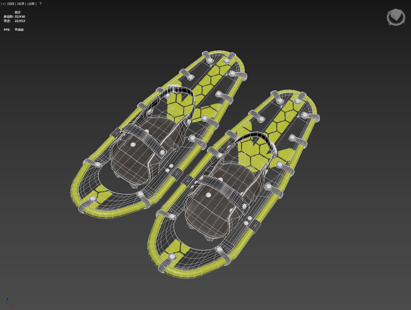 3D SnowShoes Model - TurboSquid 2247376