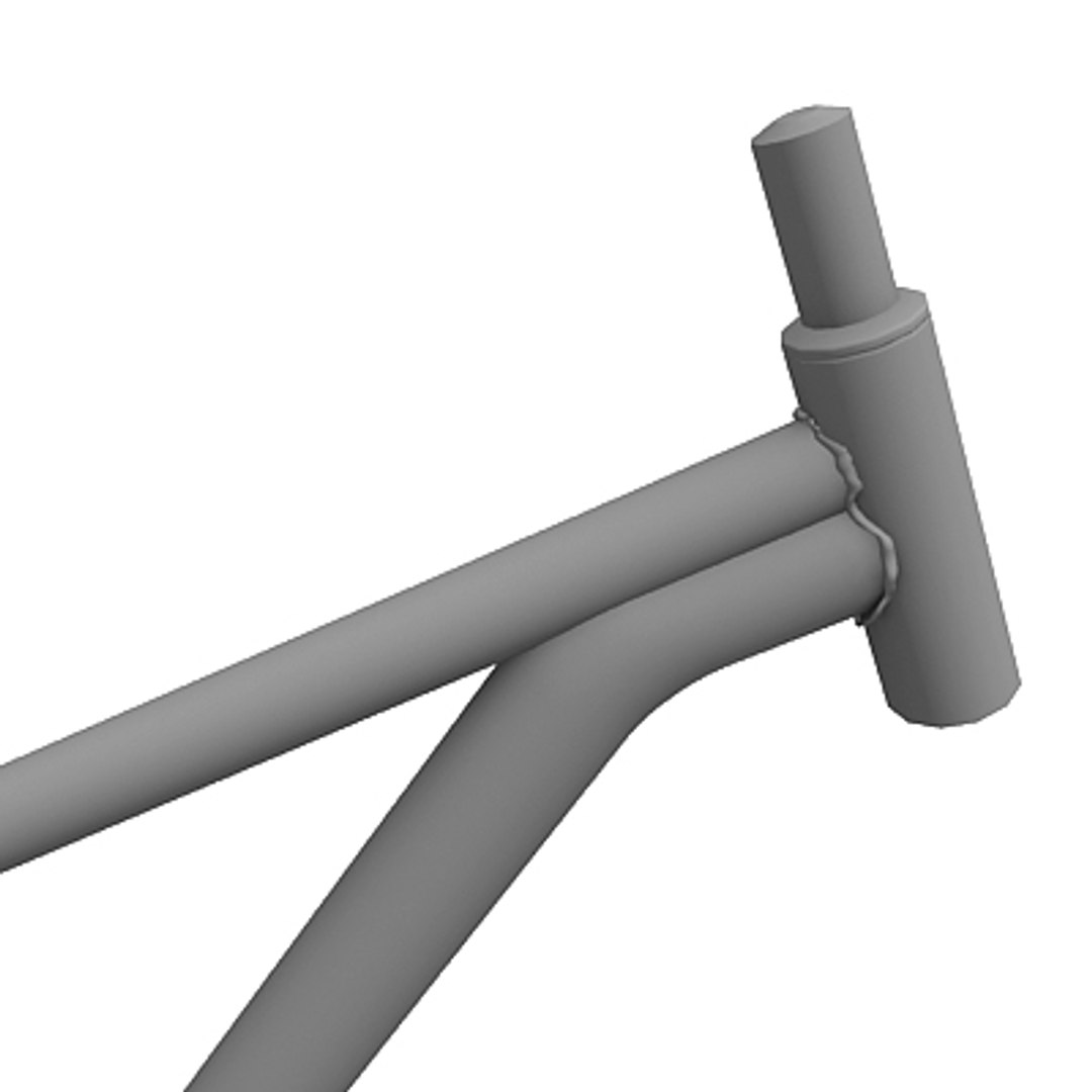 3d model bike frame