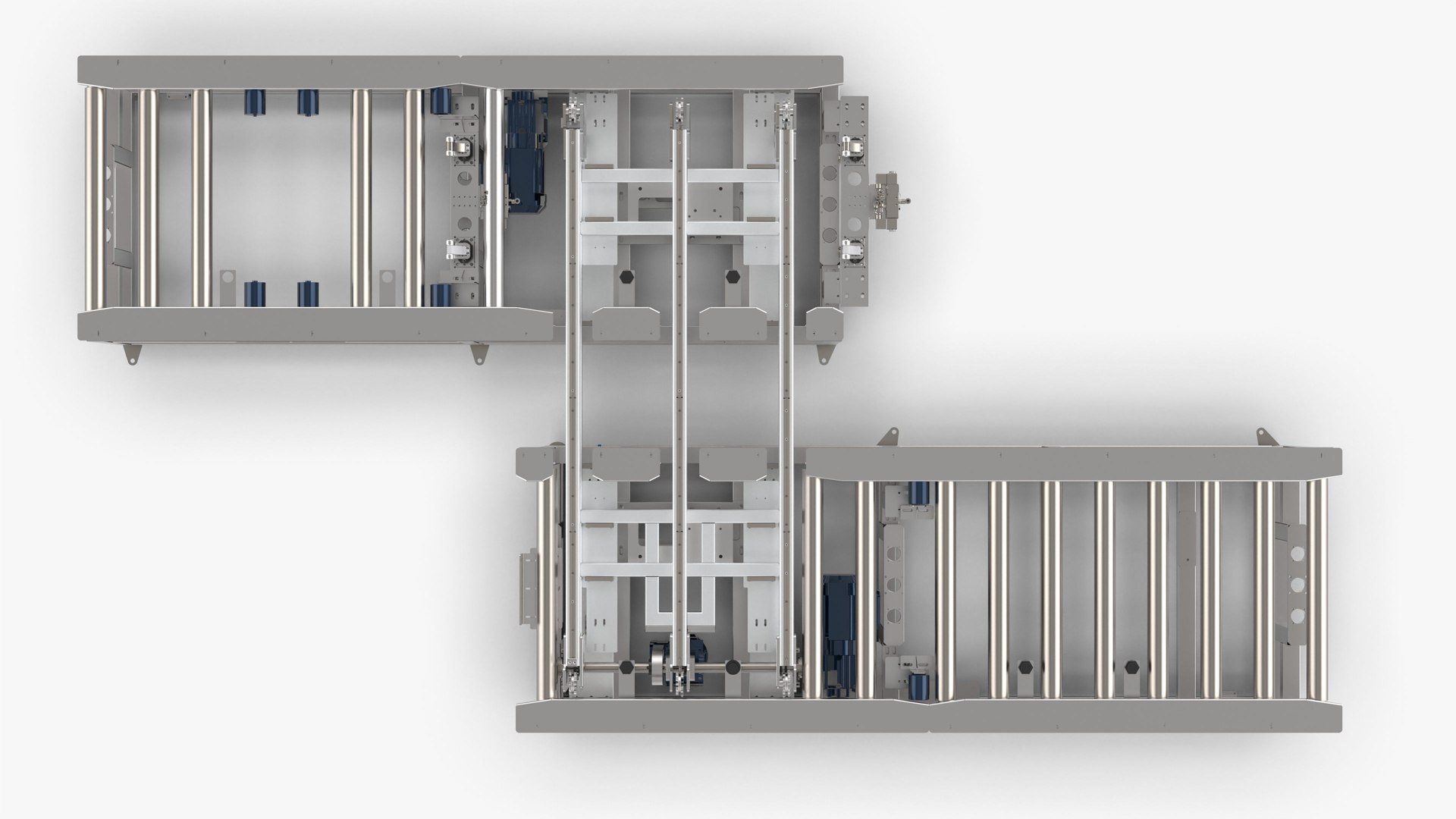 3D Transmission Conveyor Model - TurboSquid 2040831