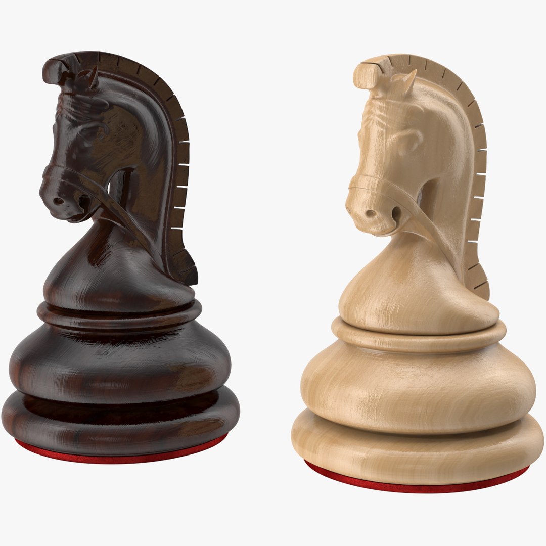 Chess knight model - TurboSquid 1671200